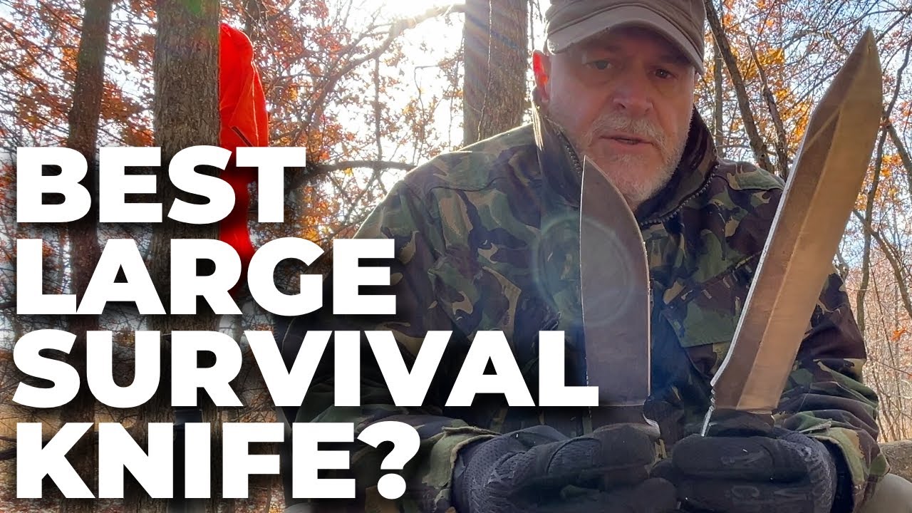 BEST LARGE Bushcraft Survival Knife | Becker... | Open Video
