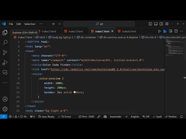 Build a RGB & HEX Color Code Finder Fro... | Humix Video