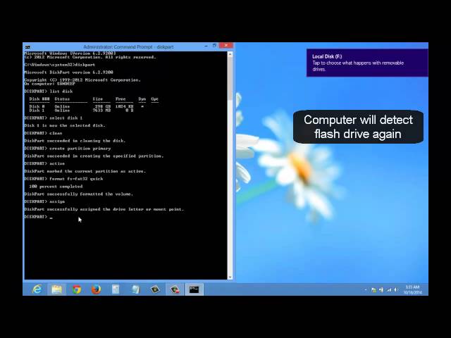 How to Make Flash Drive Bootable using cmd and Install Wi...