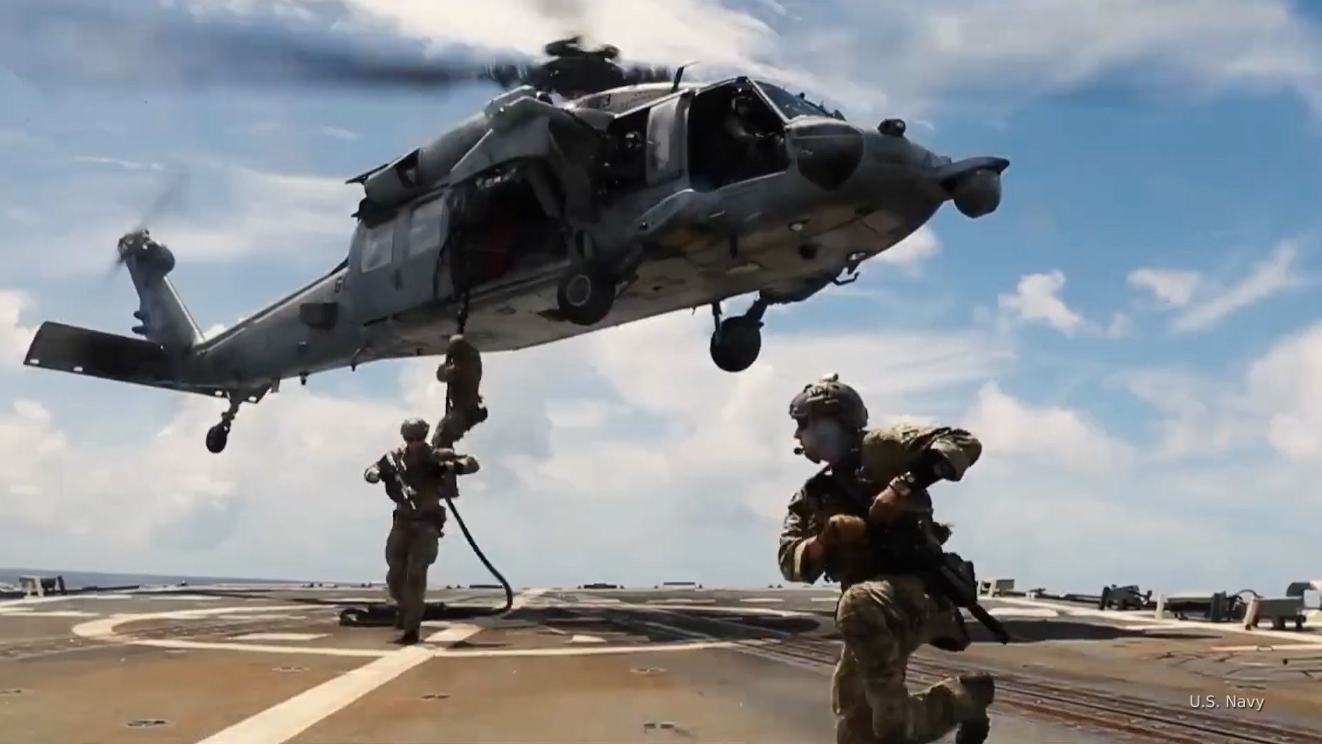 Marine modernization keeps a foot on the gas... | Open Video