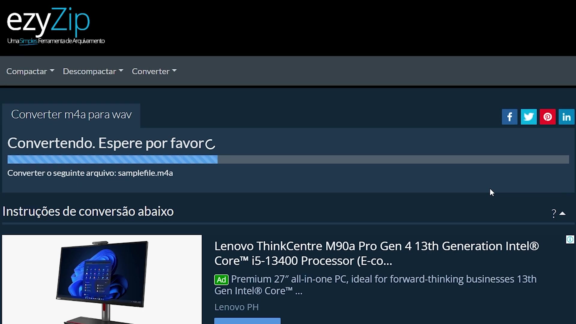 Como Converter M4A para WAV Online (Guia Simples)