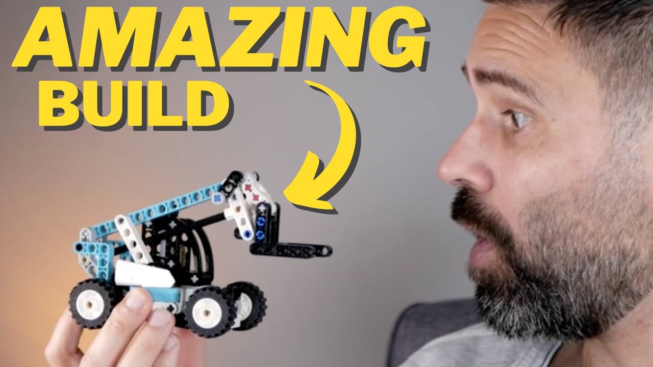 LEGO Technic 2 in 1 Telehandler 42133 Forklift to Tow Truck Review