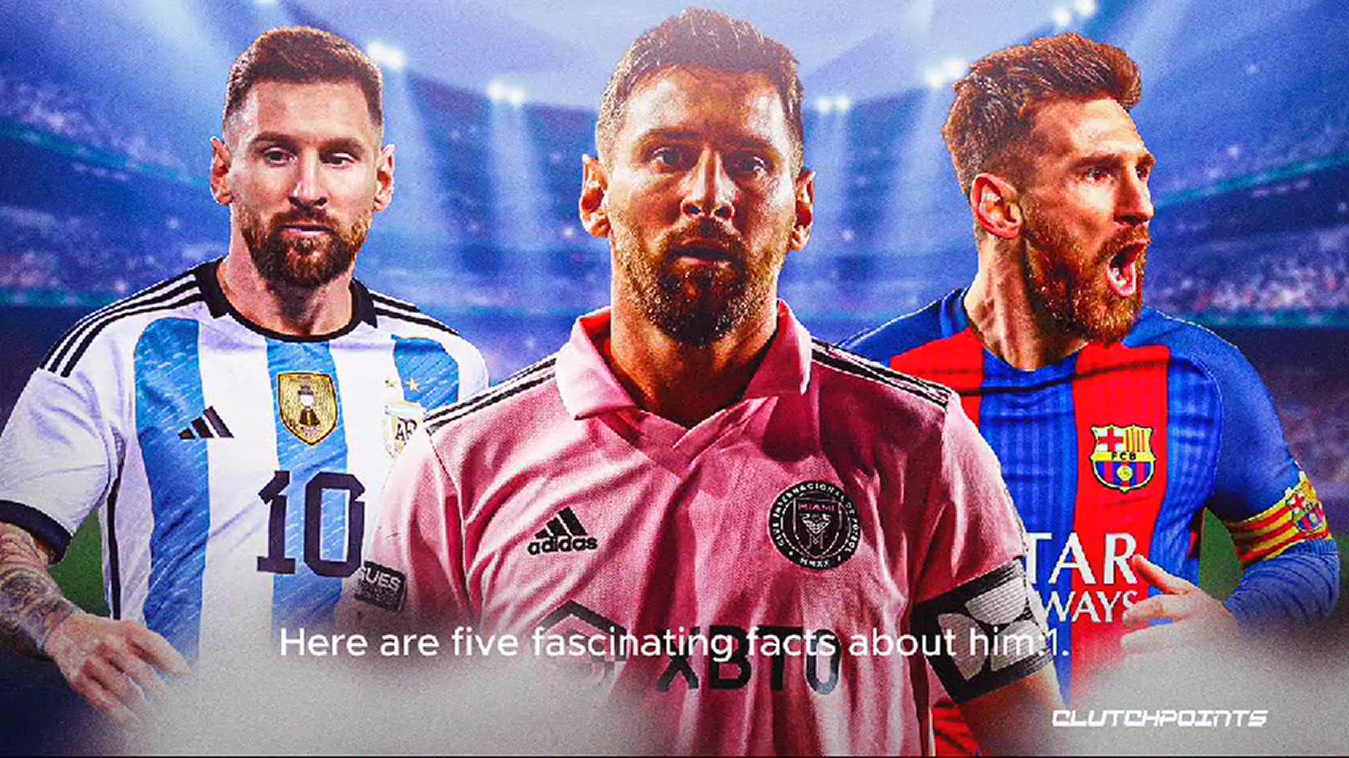 Top 5 Interesting Facts About Lionel Messi | Open Video