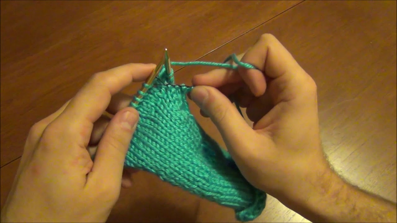 Learn Knitting The Bridge Technique