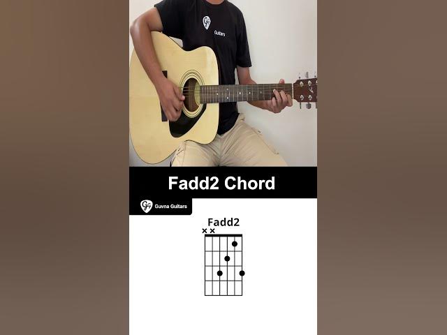 How To Play The Fadd2 Chord On Guitar - Guvna Guitars | Humix Video