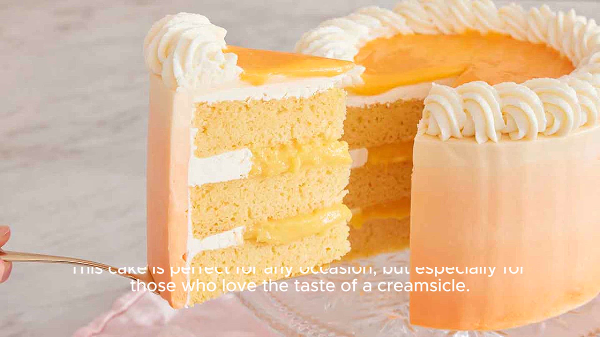 Orange Dreamsicle Cake recipe | Open Video