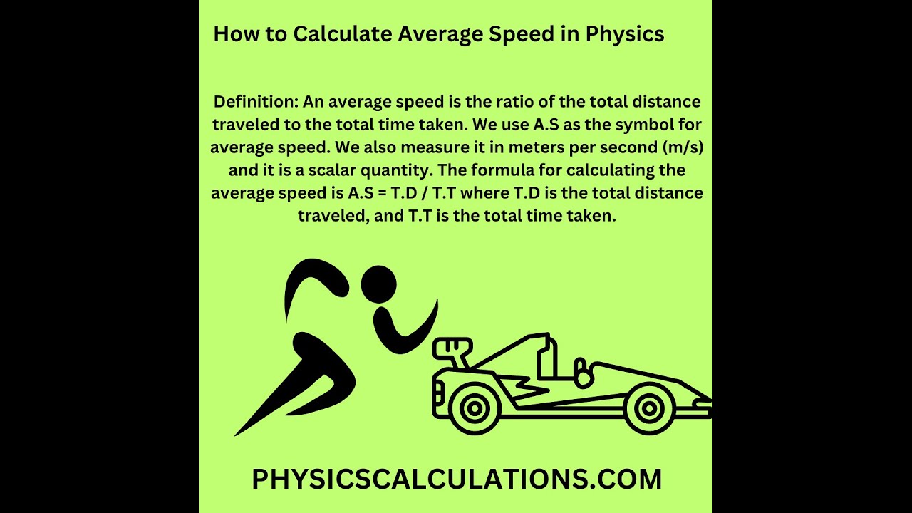 Average Speed Definition