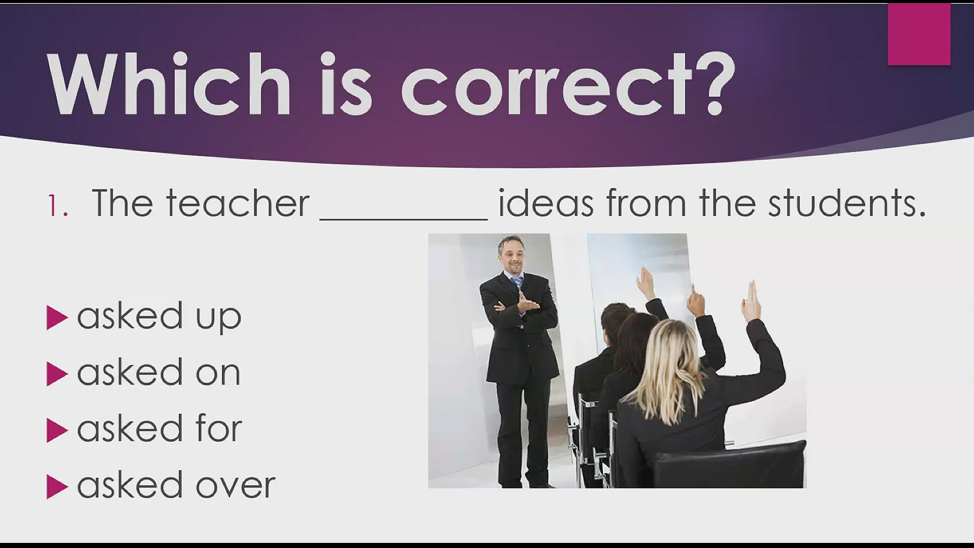 Phrasal-Verb-Ask - ESL Gold