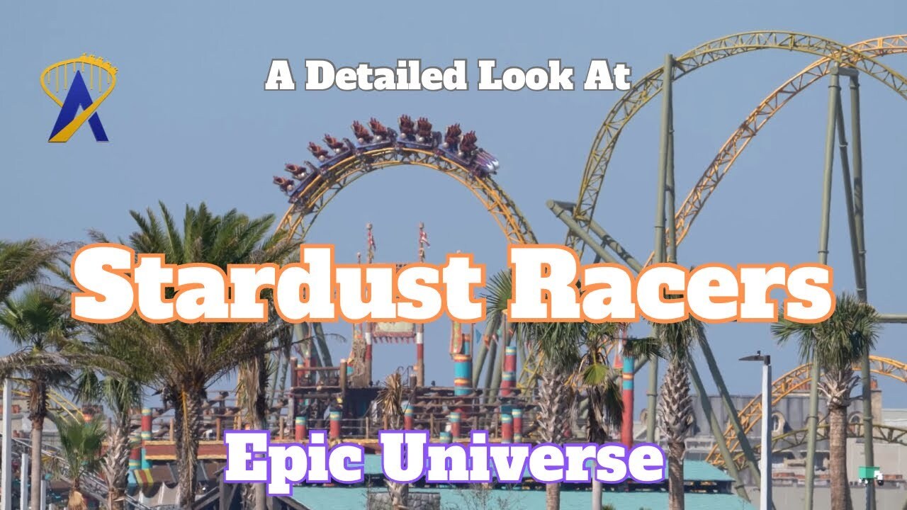 Stardust Racers Roller Coaster at Universal ... | Open Video