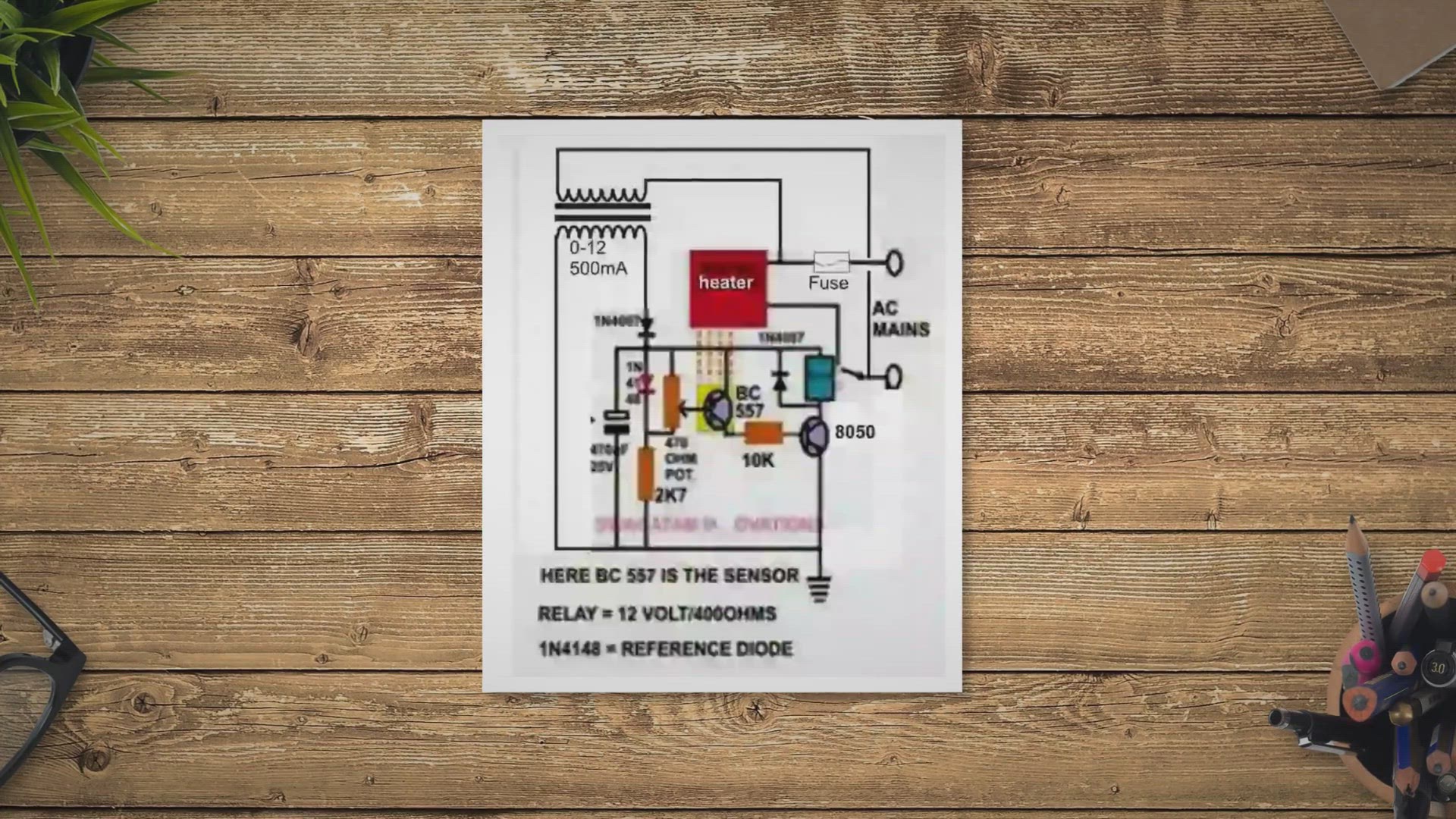 How to Build a Low Cost Temperature Controller? Simple Circuit Idea for ...
