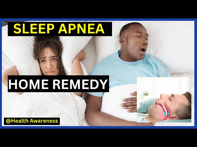 7 Home Remedies For Sleep Apnea, Treatment O... | Open Video