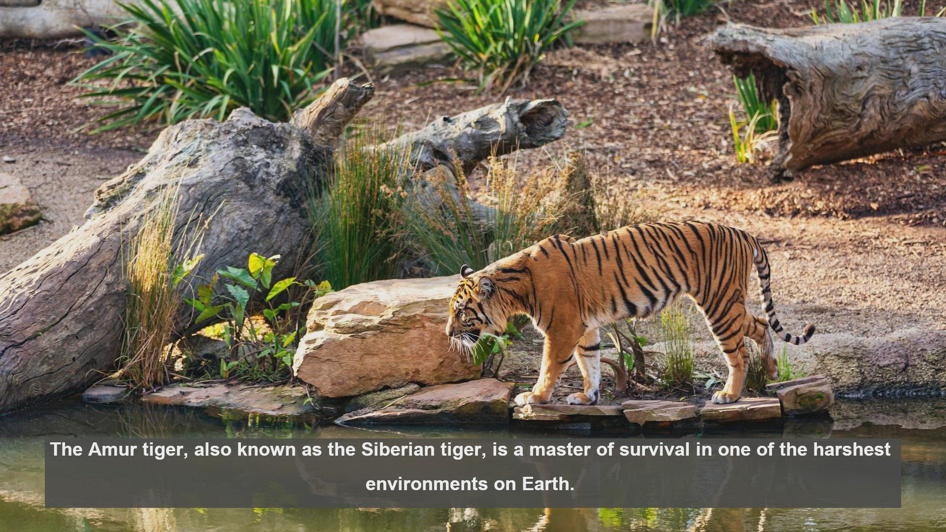 10 Cold Weather Adaptations of the Amur Tiger | Open Video