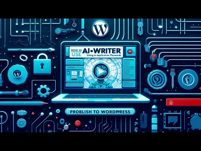 How to Use AIWriter to Connect and Publish Articles to WordPress Using Application Passwords