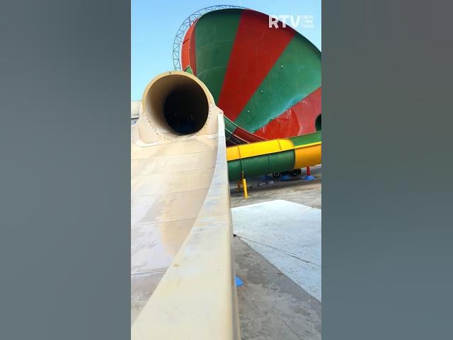 ZUMBA LOOP Water Slide at📍Escape Water Park ... | Open Video