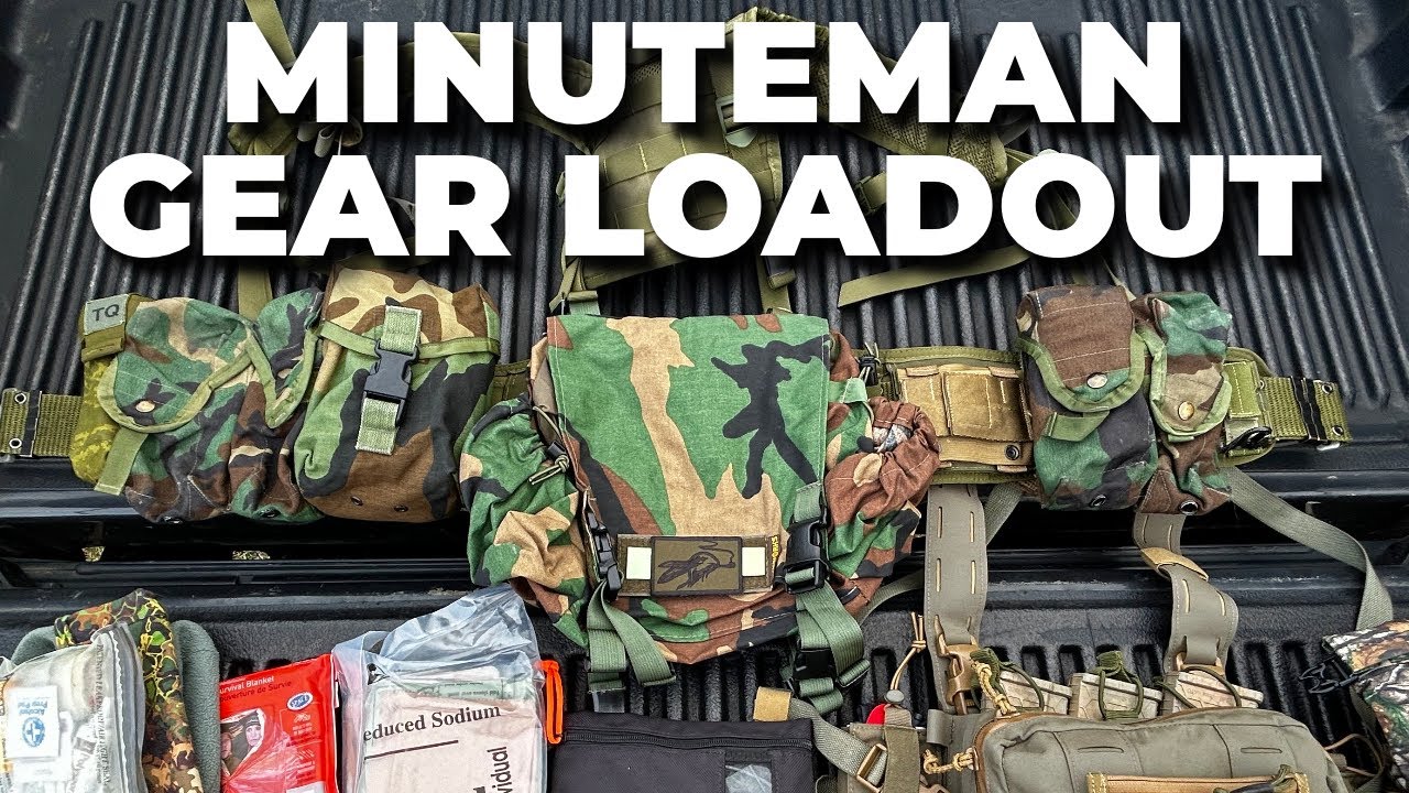 Minuteman Gear Loadout 2024 | Load Bearing E... | Open Video