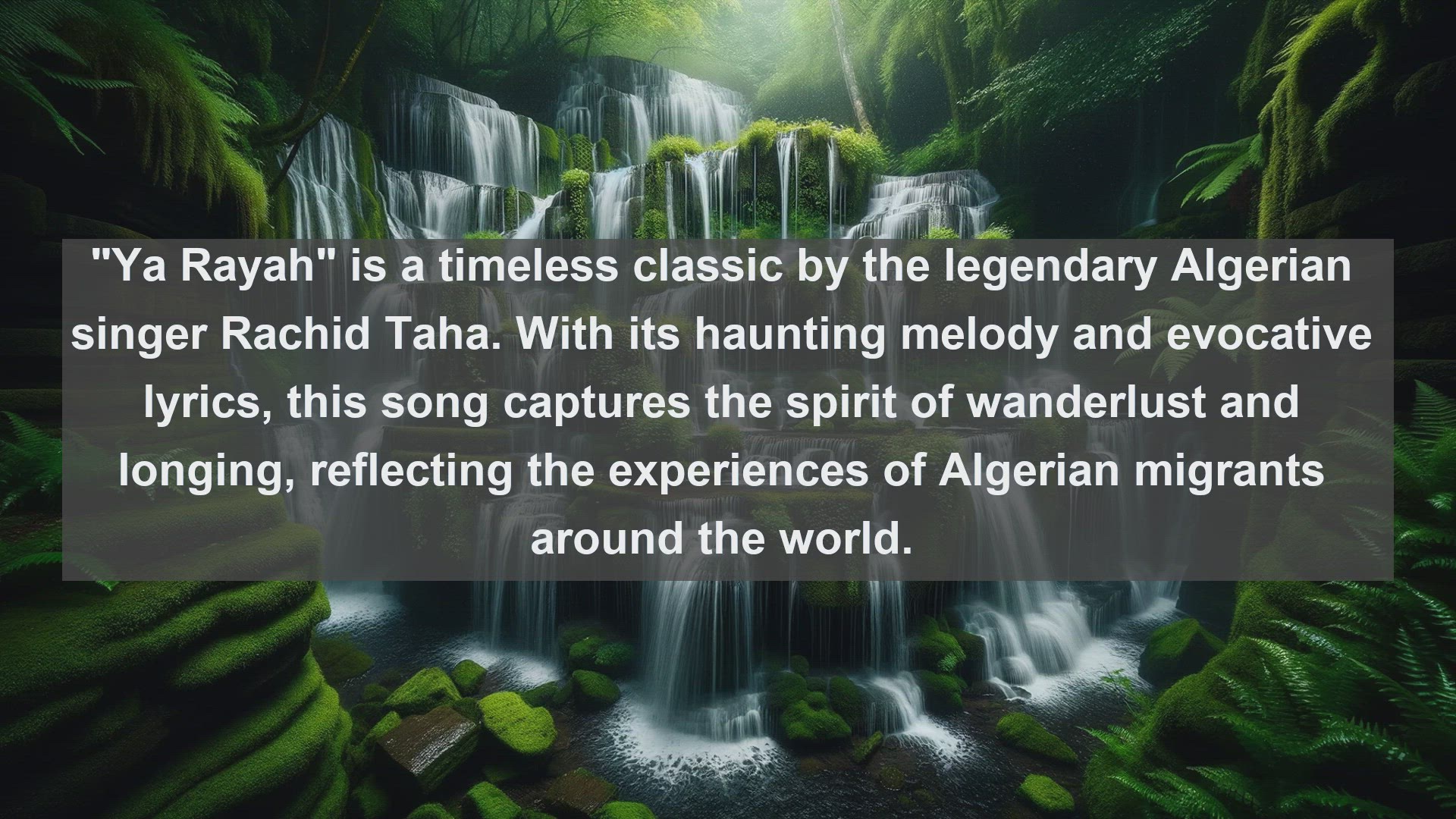 Experience the Beauty of Algerian Music: Top... | Open Video