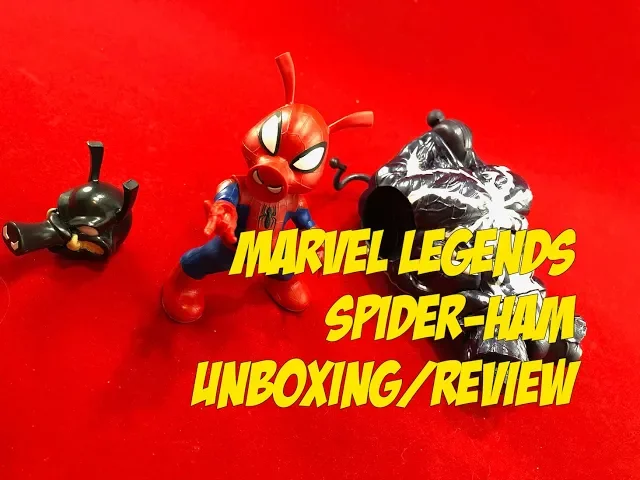Marvel Legends Spider-Ham (Monster Venom BAF... | Open Video