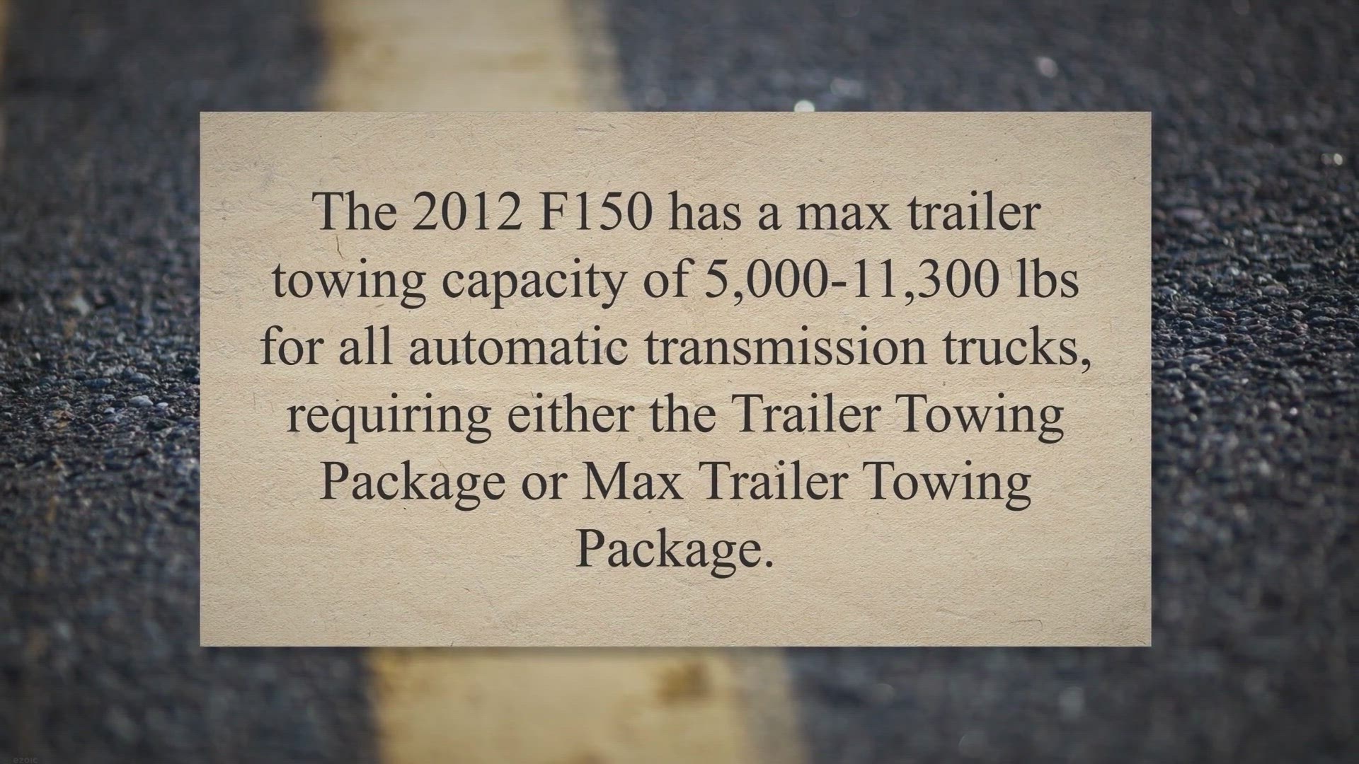 2015 Ford F150 Towing Capacity Guide (with Charts)