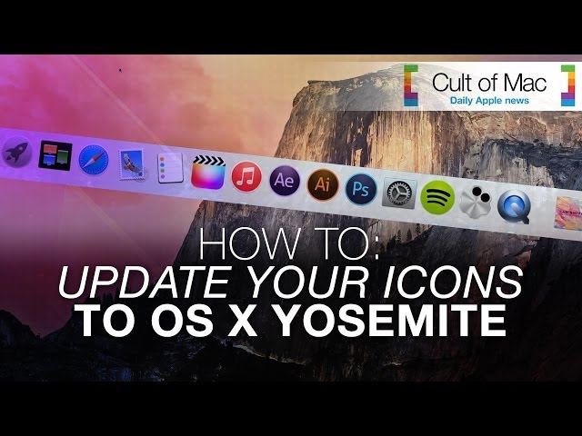How-To: Update your icons to Yosemite