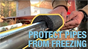 Protect Pipes From Freezing With Pipe Heating Cable