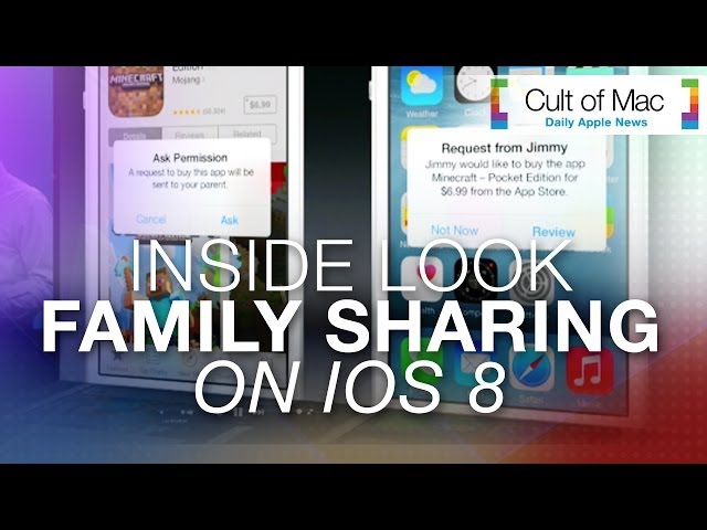Inside Look: 'Family Sharing' On iOS 8