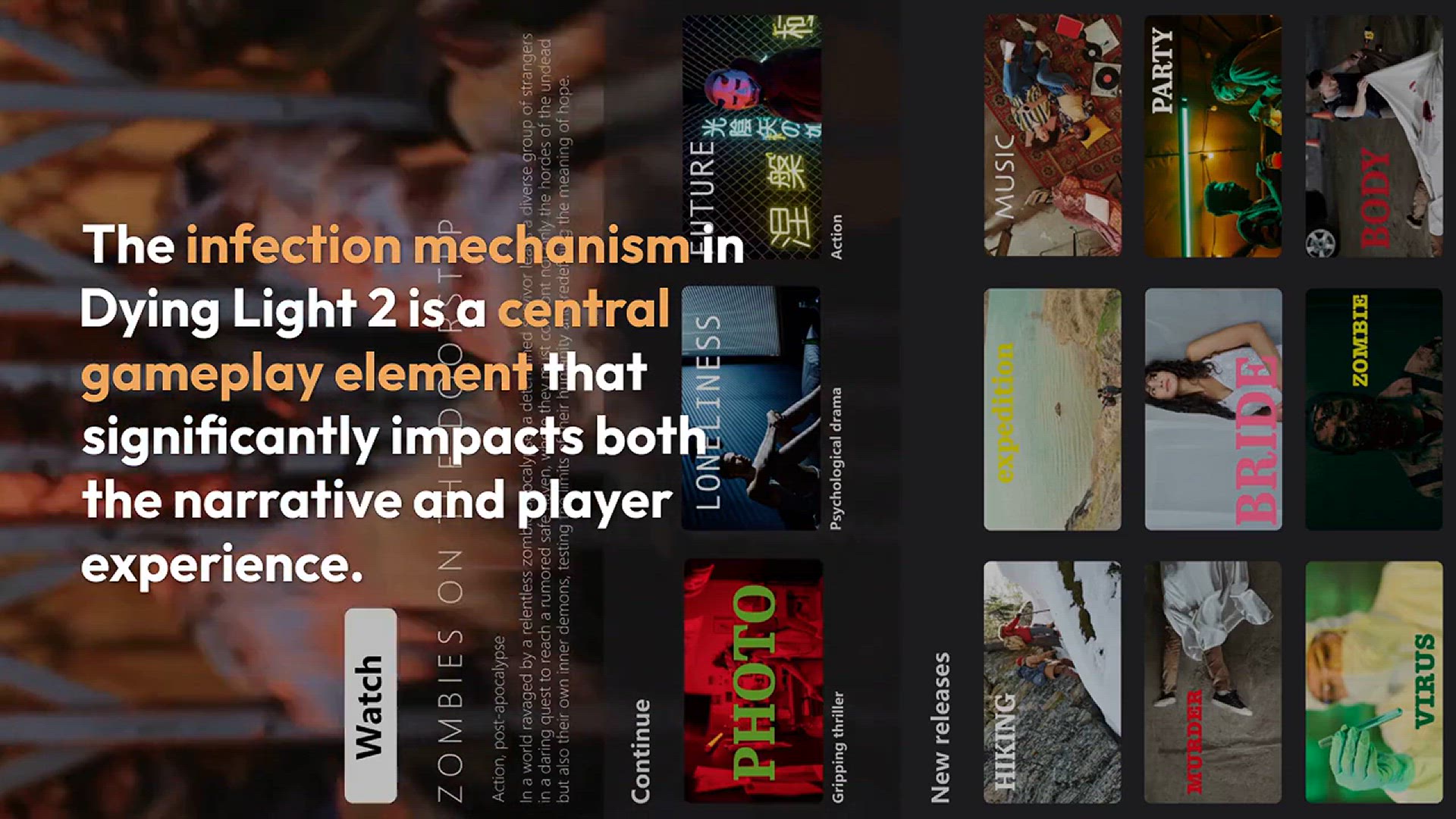 Dying Light 2 Infection Mechanism | Open Video