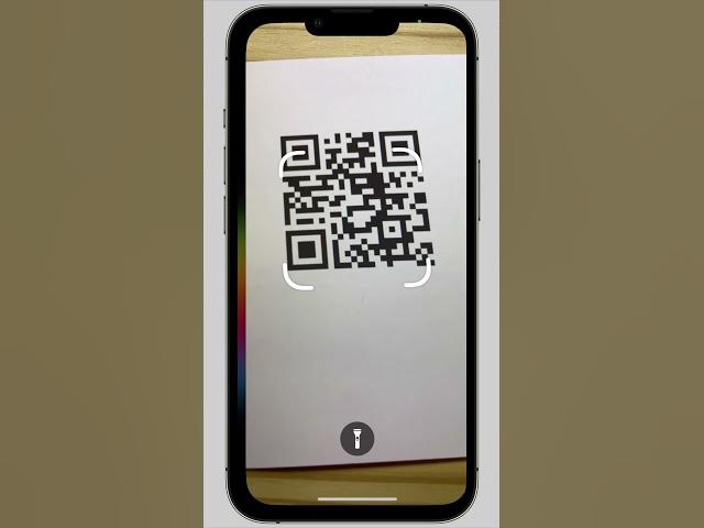 Scan QR Codes on iPhone