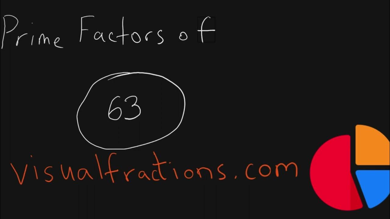 Factors of 63: Prime Factorization Using a Factor Tree
