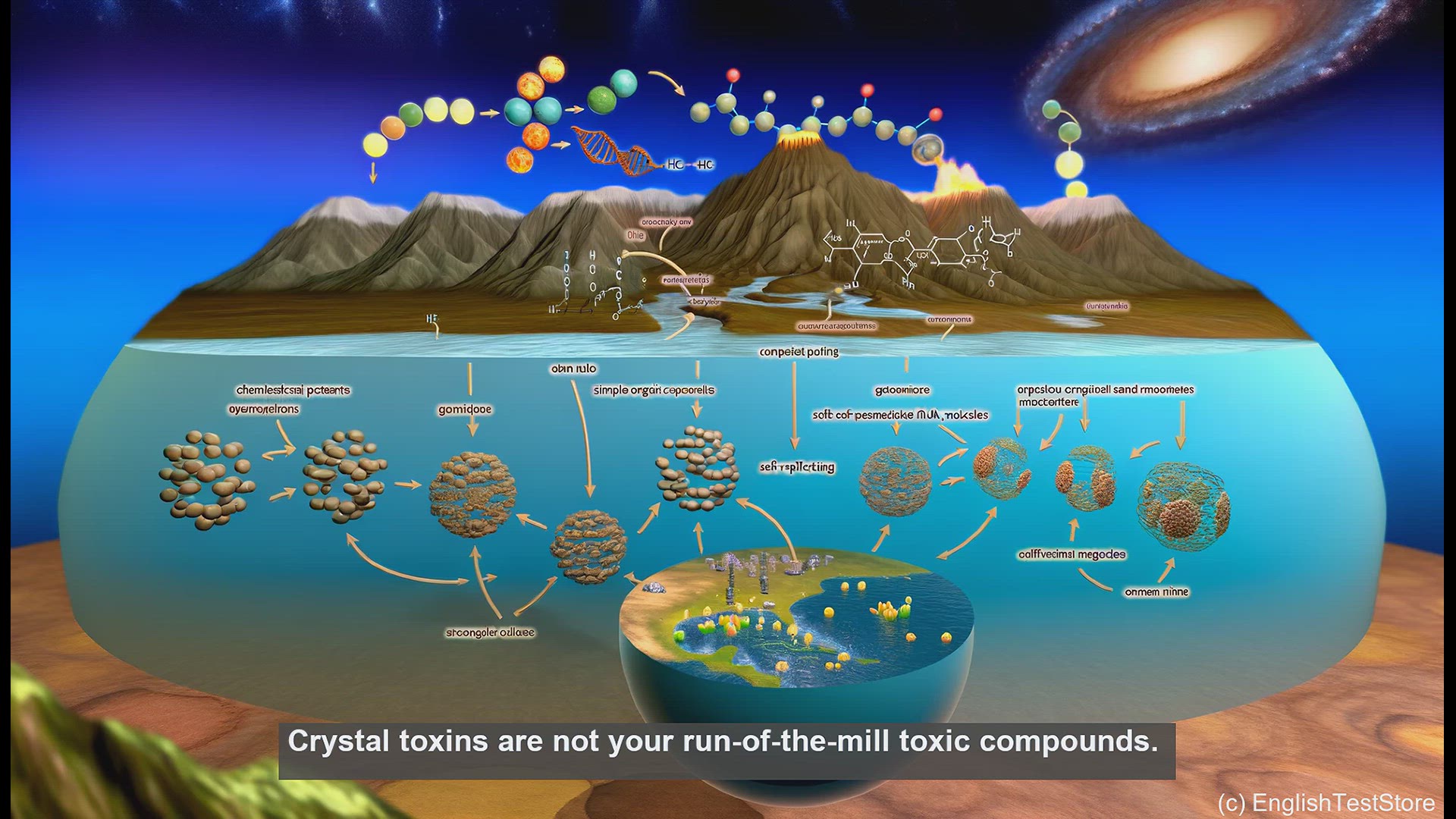 Crystal toxin in biology | Open Video