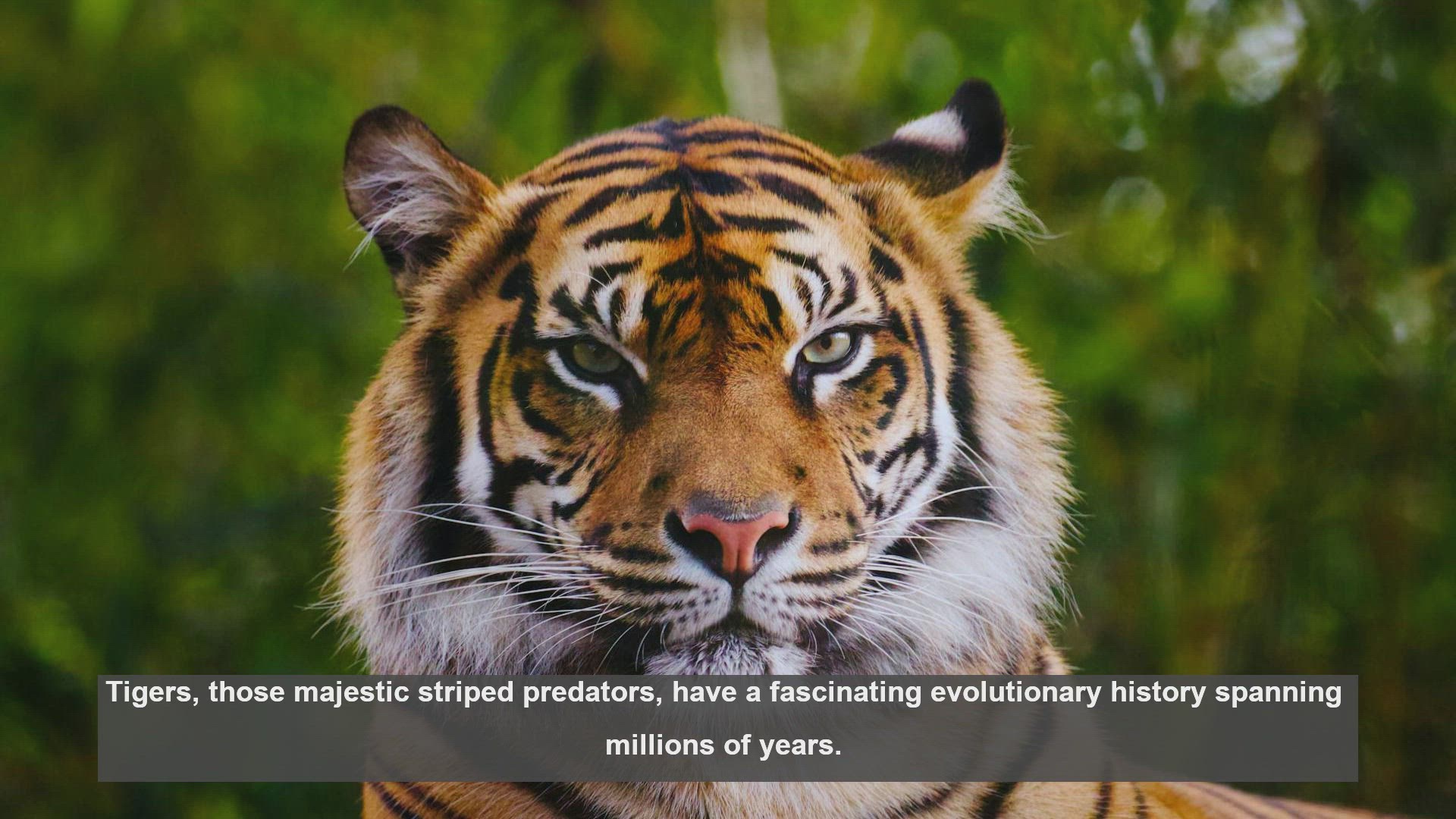 10 Surprising Facts About Tiger Evolution | Open Video
