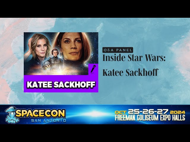 Katee Sackhoff on Battlestar Galactica & The Mandalorian Warrior’s Legacy Q&A [Spacecon 2024]