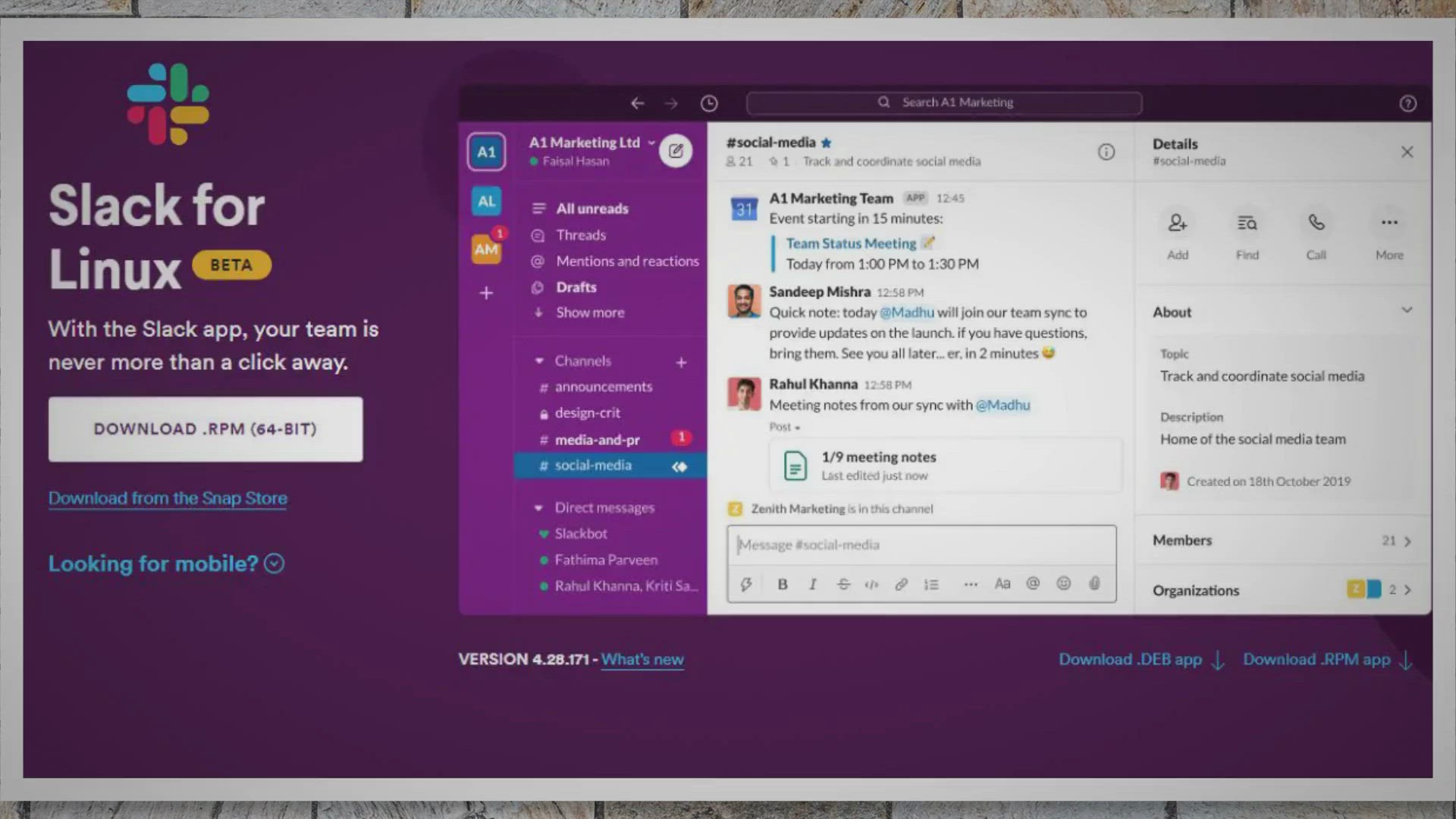 How to Install Slack on Ubuntu 20.04 | Linuxize