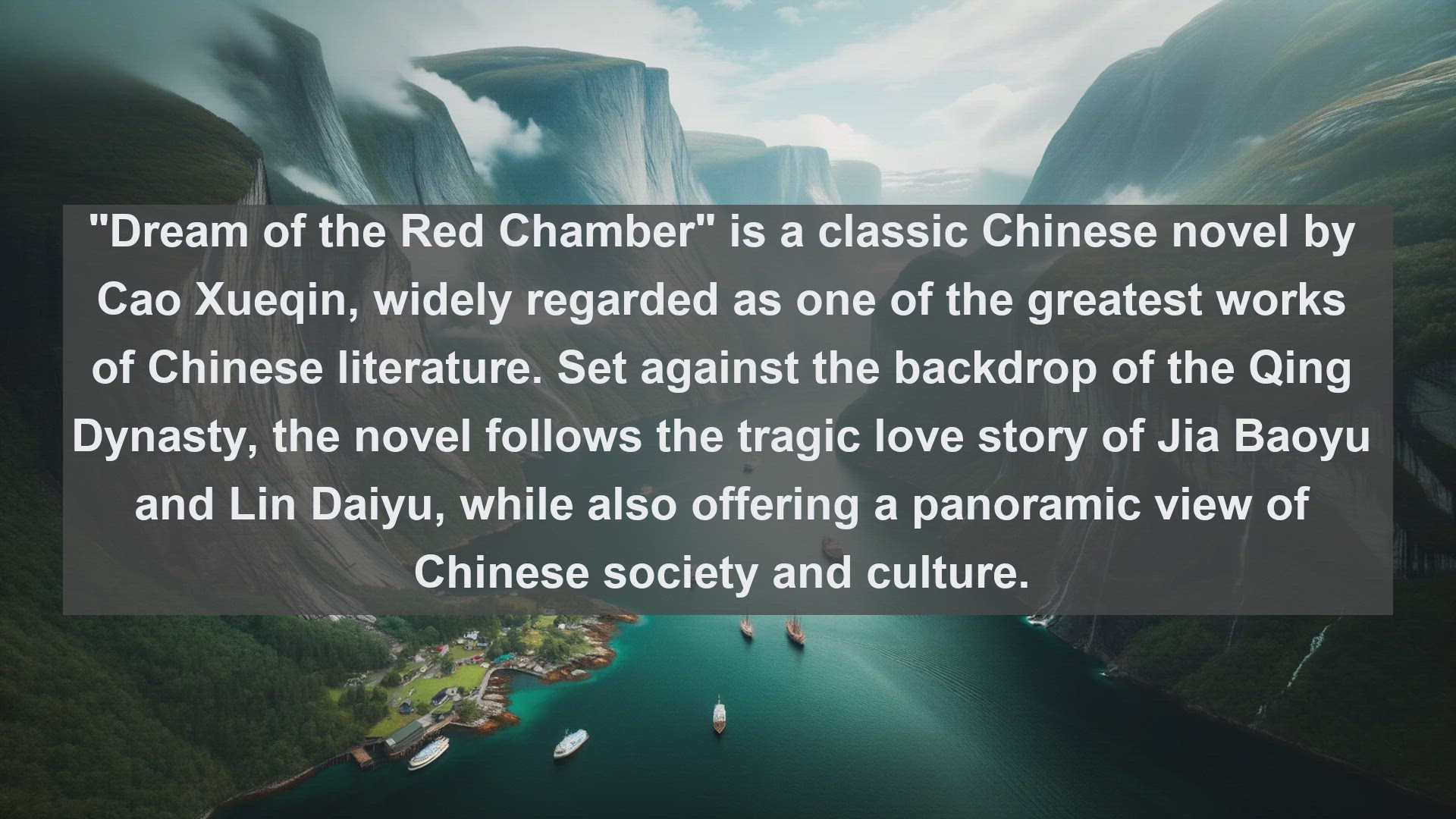 Dive into the Rich Tapestry of Chinese Liter... | Open Video