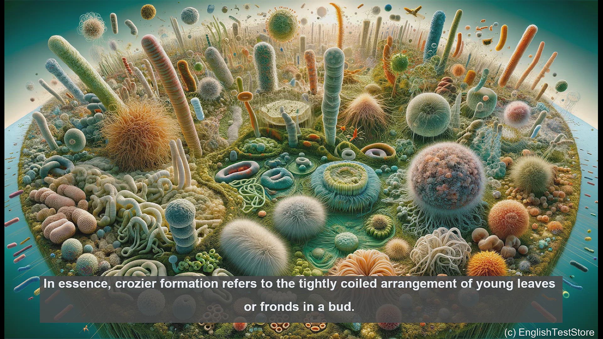 Crozier formation in biology | Open Video