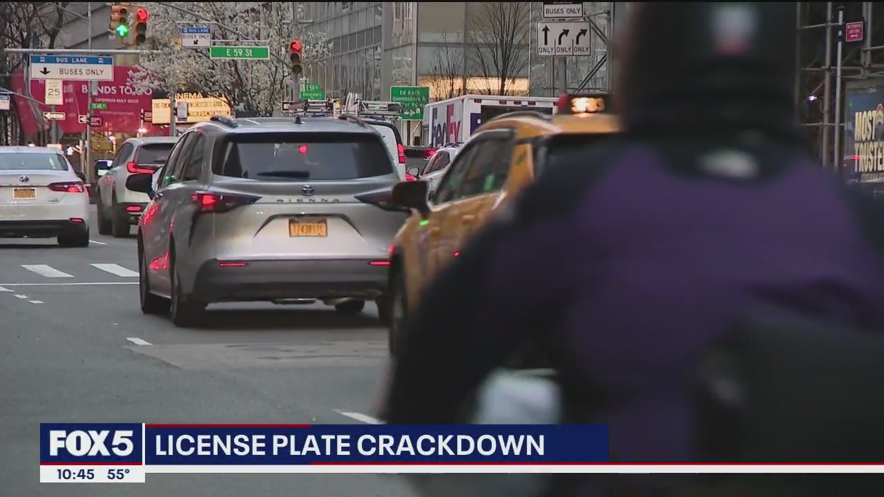 NYC cracking down on obscure license plates ... | Open Video