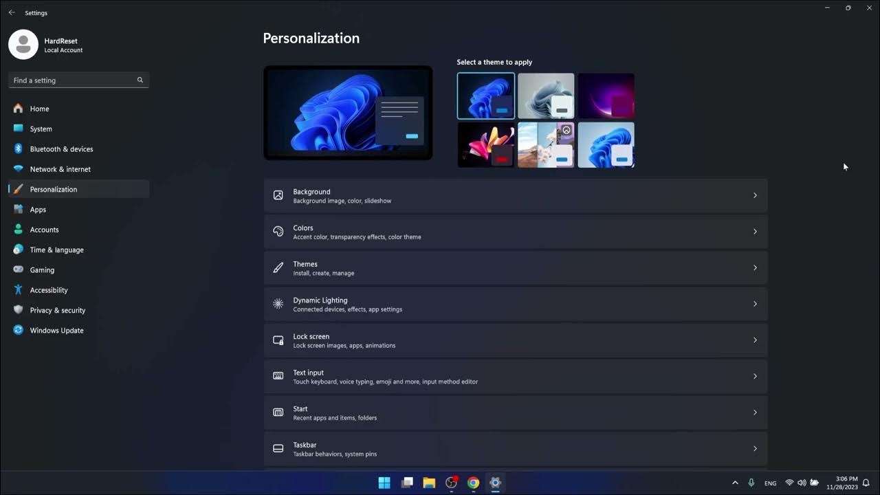 Windows 11 Themes & Personalization Options | New Dark Themes Look 😱
