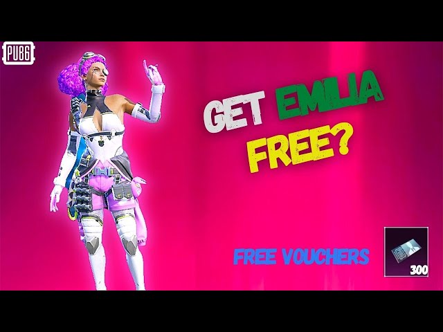 Finally Emilia character is here in pubg mob... | Open Video